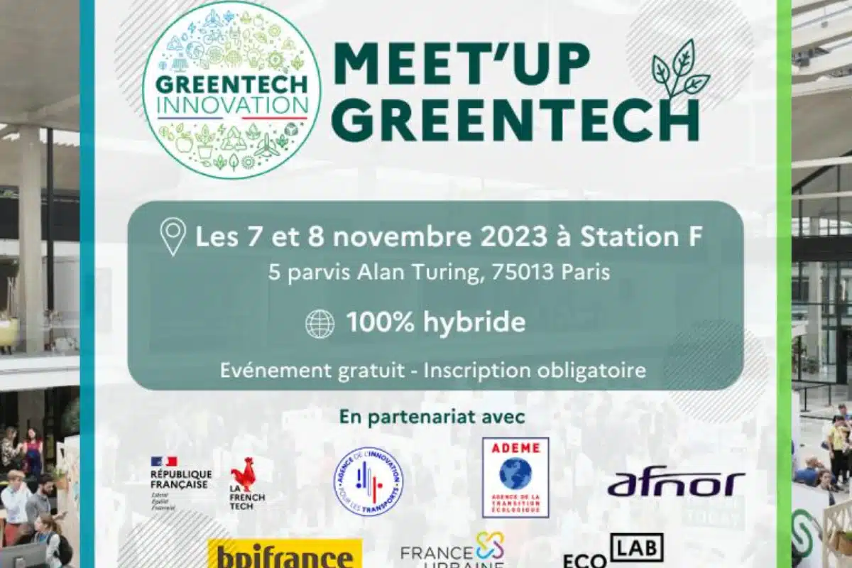 Greentech Meet'Up 2023 : Découvrez les start-ups et PMEs écologiques ...